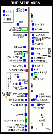 hotel_map_cosmo_oct2019 | ラスベガス大全 - 世界最大級のラスベガス観光情報サイト